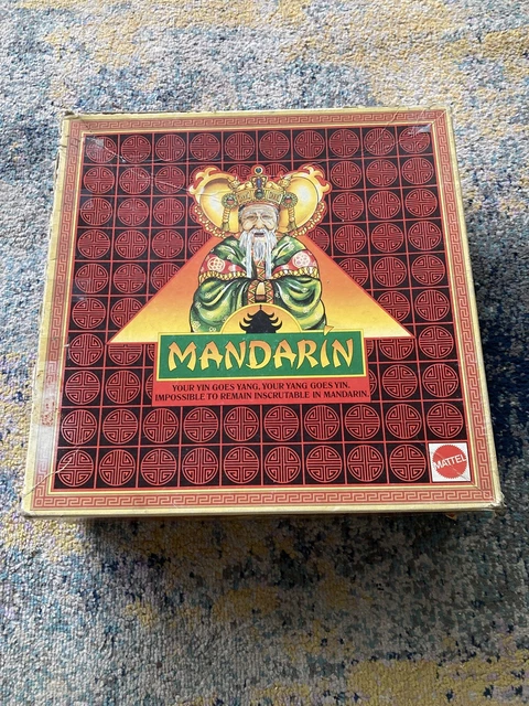 MATTEL MANDARIN BOARD Game 1990 Vintage, Boxed complete £52.67 ...