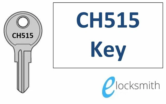 CH515 KEY FITS Tool Box, Paddle, Whale Tail Lock, Caravan storage ...