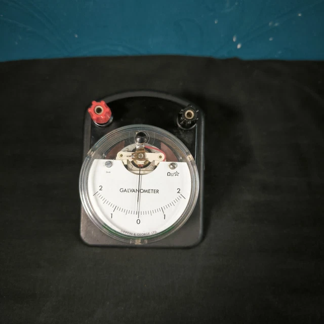 GRIFFIN & GEORGE Ltd Galvanometer 1950's Vintage Electrical Meter £12. ...