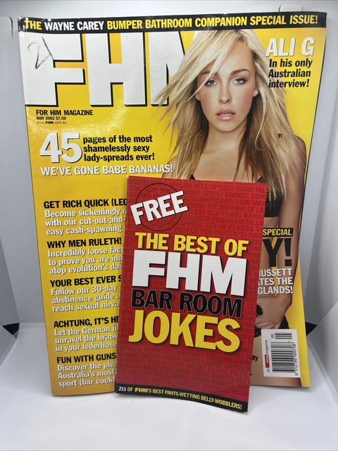 FHM MAGAZINE #49 May 2002 - Kristy Wright - Vintage Magazine + Bonus ...