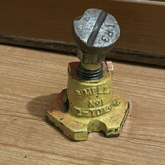 SIMPLEX NO. 1 Screw Jack 2 Ton Machinist Tools £28.92 - PicClick UK