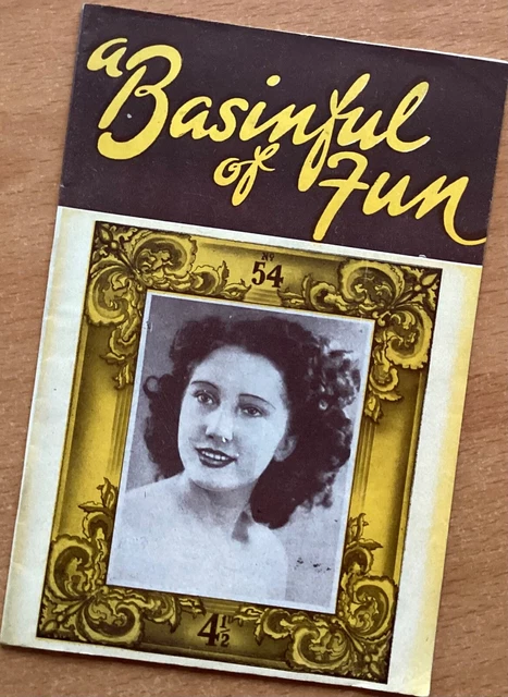 ‘A BASINFUL OF FUN’ ORIGINAL WW2-era BRITISH HOME FRONT MAGAZINE, No ...