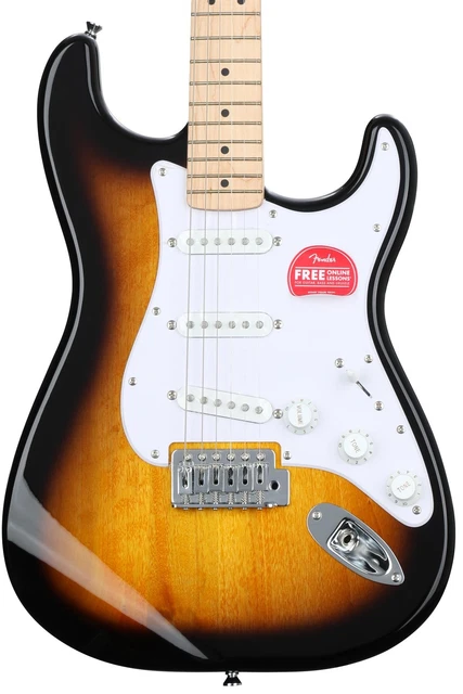 SQUIER SONIC STRATOCASTER Electric Guitar - 2-color Sunburst EUR 222,24 ...