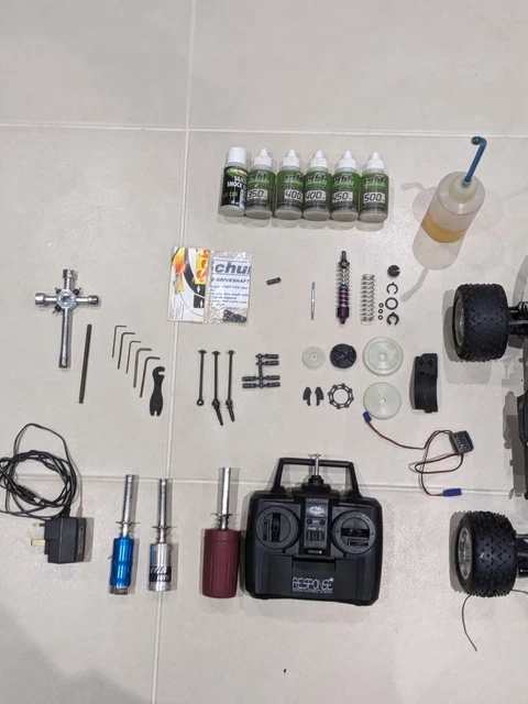 SCHUMACHER MENACE 21 (3.5cc) 3 Speed 1/10 Nitro RC Car 70+mph Rare - No ...