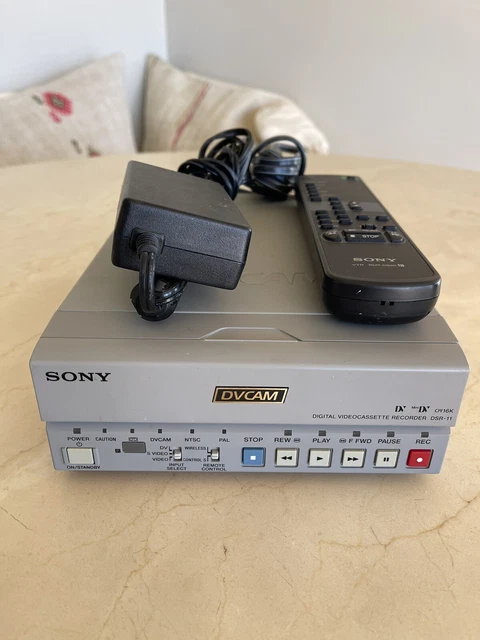 SONY DSR-11 DSR11 NTSC PAL DVCAM MiniDV Mini DV Player Recorder PRO VCR ...