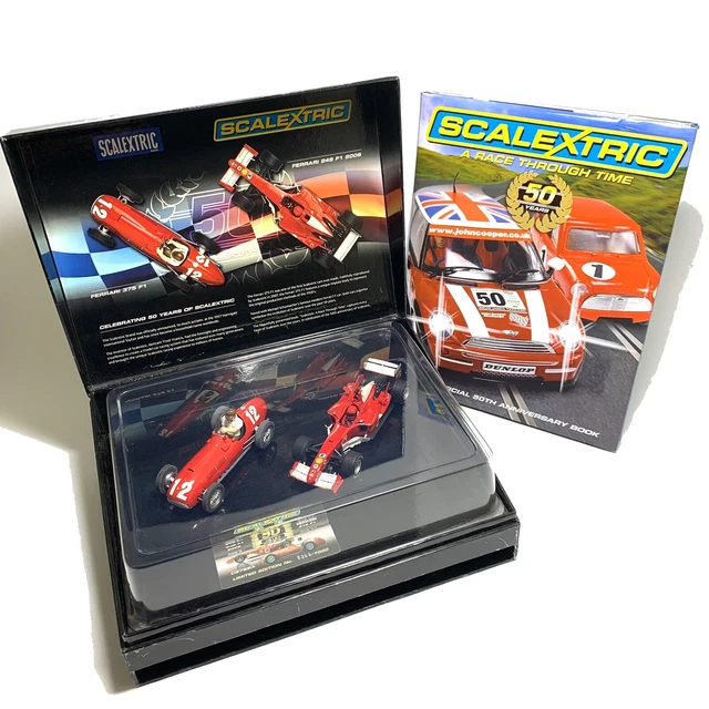 SCALEXTRIC #C2782A FERRARI 1/32 50 Years Anniversary Edition $329.00 ...
