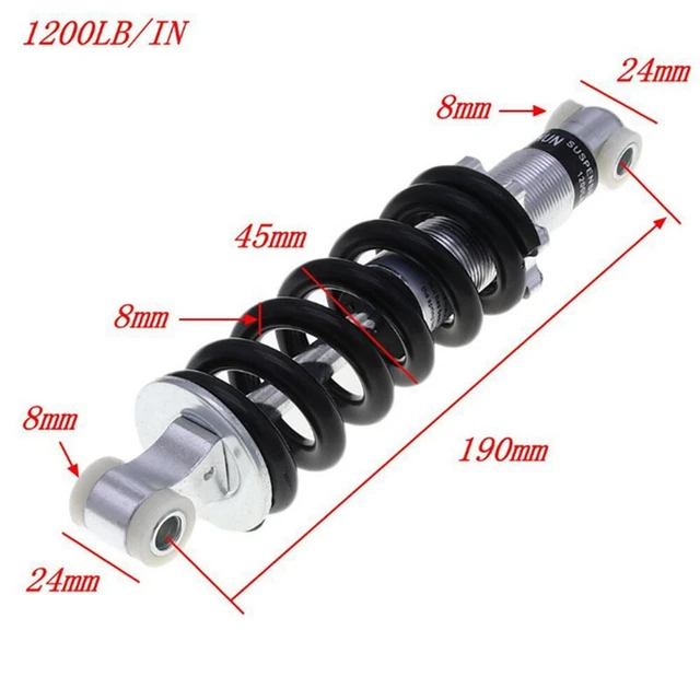 SUSPENSION ARRI RE FIABLE VTT amortisseur ressort pour une meilleure conduit EUR 20,54 - PicClick FR