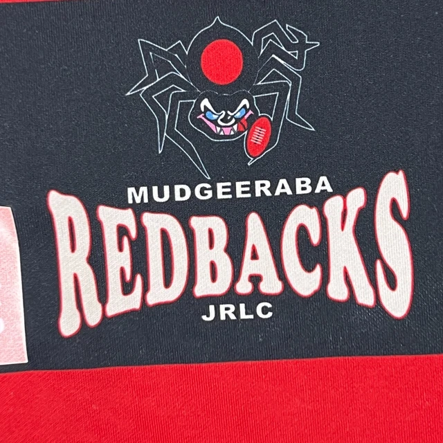 MUDGEERABA REDBACKS QRL QLD Rugby League Canterbury Player Worn Jersey ...
