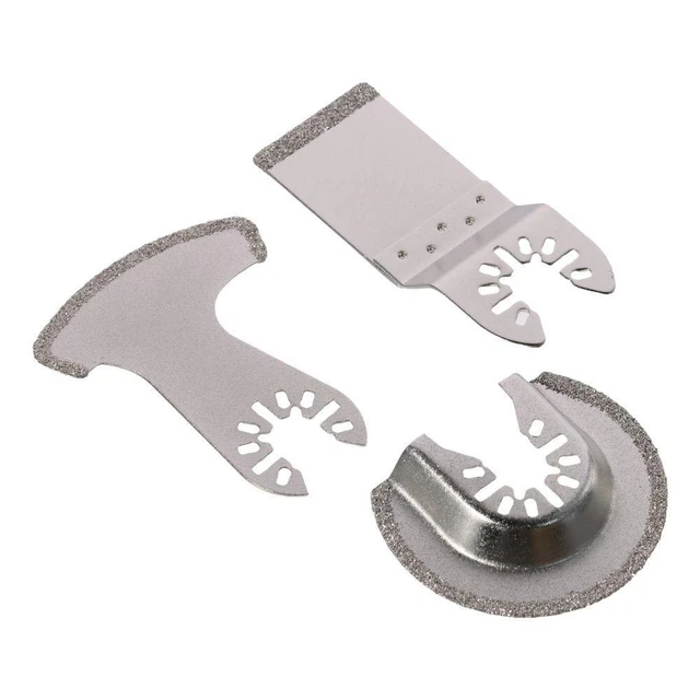 6 PIECES DIAMOND Multitool Blades Kit Durability Blade Set Grout ...