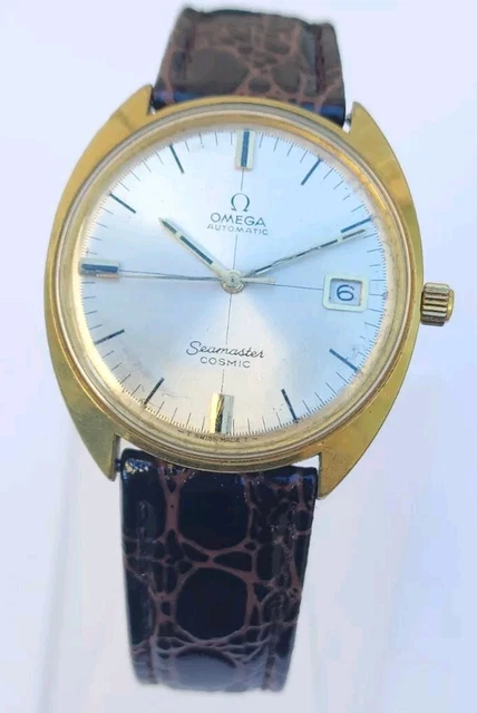 VINTAGE OMEGA SEAMASTER Automatic Cosmic Ref 166.026 Crosshair Dial Men's Watch £924.72 ...