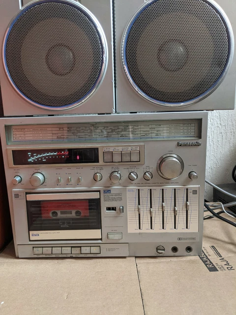 PANASONIC RX-C100 PORTABLE stereo Boombox Ghettoblaster £154.08 ...