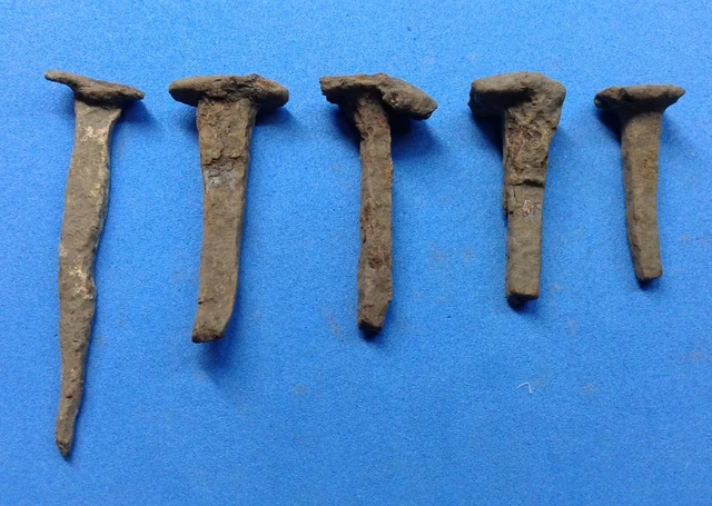 ANCIENT ROMAN IRON Nails 1st - 2nd century AD. ( 5 pieces. ) £23.86 ...