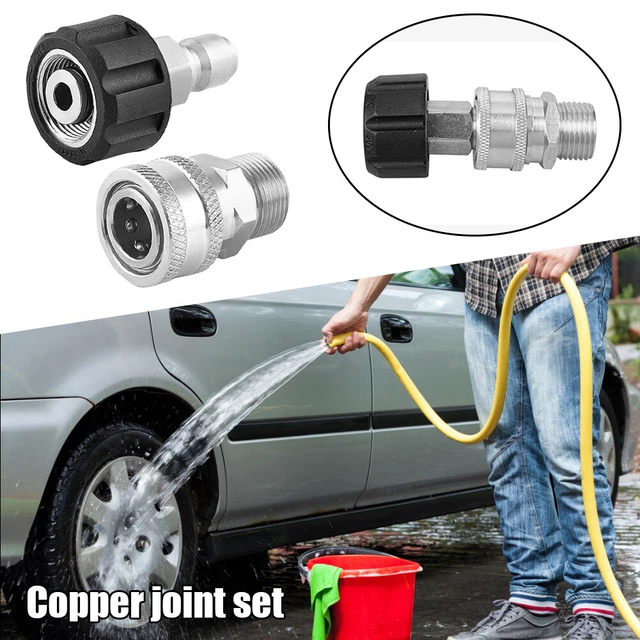 3/4 INCH QUICK Connector Plug Stainless Steel Pressure Car Wash Coupler ...