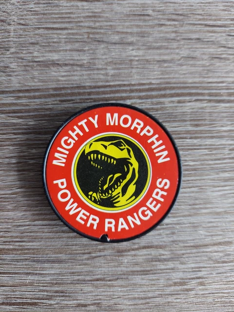 MIGHTY MORPHIN POWER Rangers Red Ranger Badge T-Rex $9.49 - PicClick