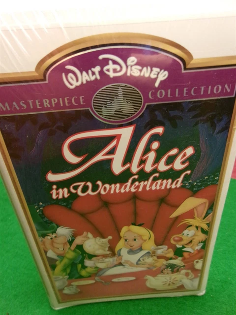 WALT DISNEY ALICE in Wonderland VHS tape Masterpiece 55th anniversary 036 SEALED $14.96 ...