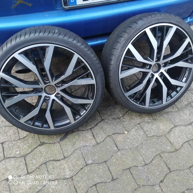 ORIGINAL VW RIMS Golf 7 Description And Pictures Follow Santiago 2X £ ...