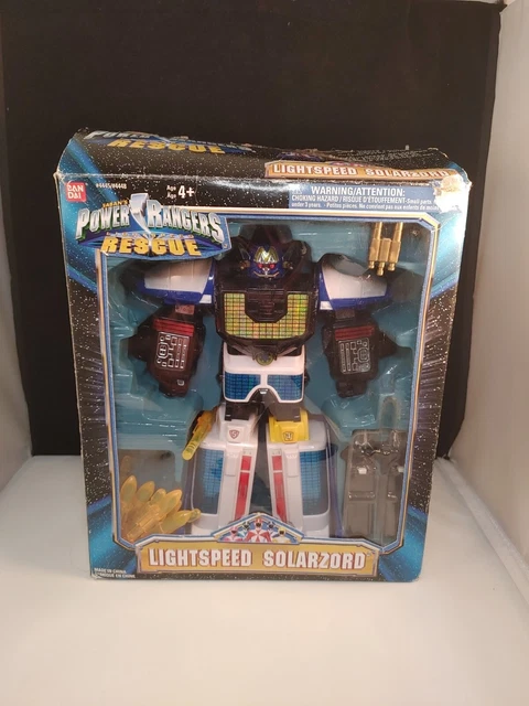 POWER RANGERS LIGHTSPEED Rescue Solarzord 99 Bandai in Box $59.99 - PicClick CA