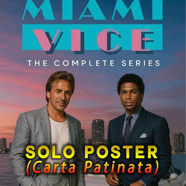 [MIAMI VICE SERIE TV Completa ITA] (LEGGI) Poster, Cofanetto BOX ...