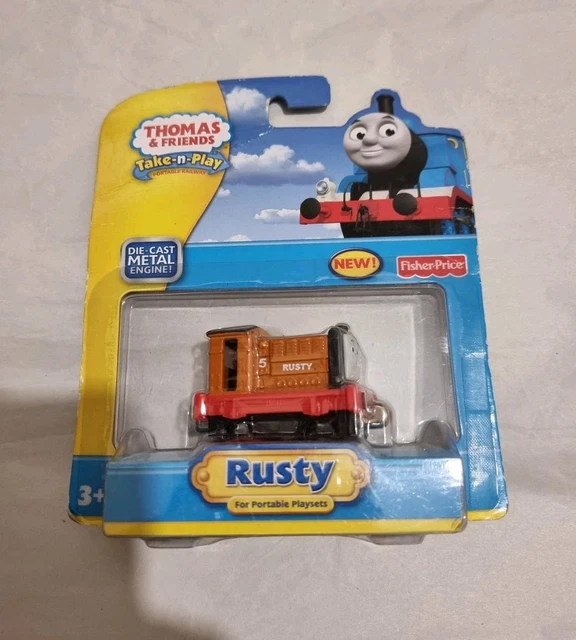 THOMAS THE TANK Engine & Friends TAKE ALONG N PLAY RUSTY TRAIN NEW AND BOXED £39.99 - PicClick UK