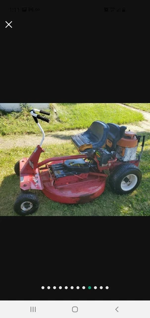 SNAPPER REAR ENGINE Riding Lawn Mower $100.00 - PicClick