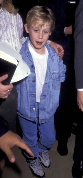 MACAULAY CULKIN AT the rehearsals for 48th Golden Globe Awards- 1991 ...