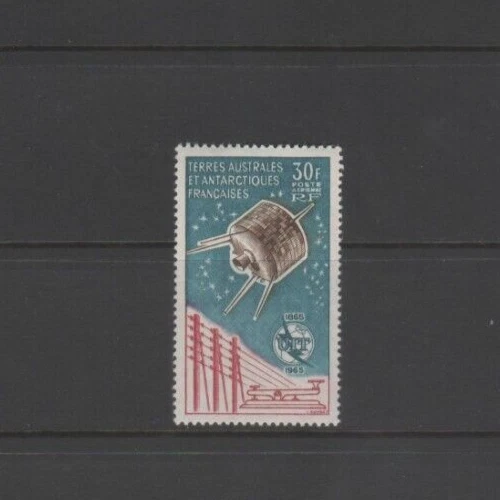 TERRITORIO ANTARTICO FRANCESE FSAT 1965 posta aerea, ITU 30f nuovo ...