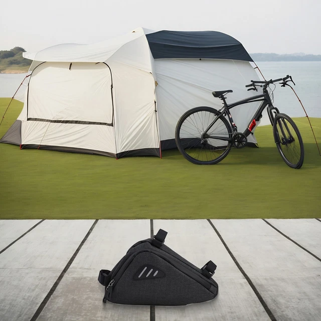 COMFORTABLE AND AERODYNAMIC Bike Triangle Pack for Enhanced Performance ...