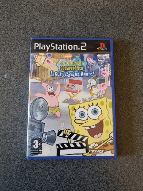 SPONGEBOB SQUAREPANTS LIGHTS, Camera, PANTS! (Playstation 2 PS2) No ...