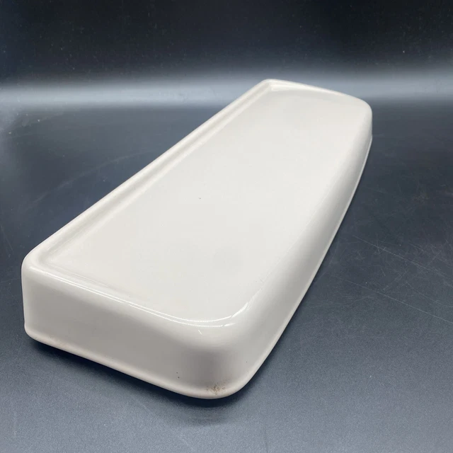 TOILET CISTERN LID WC Spring Bathrooms 410x100mm Magnolia Off-white C30 ...