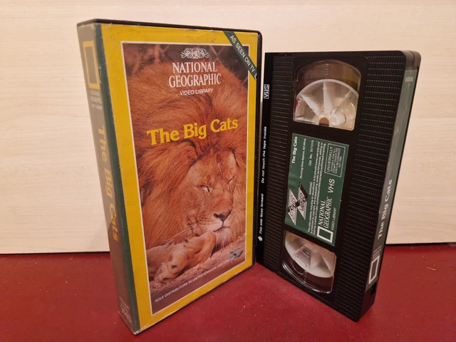 NATIONAL GEOGRAPHIC - The Big Cats - PAL VHS Video Tape (T329) £5.99 ...