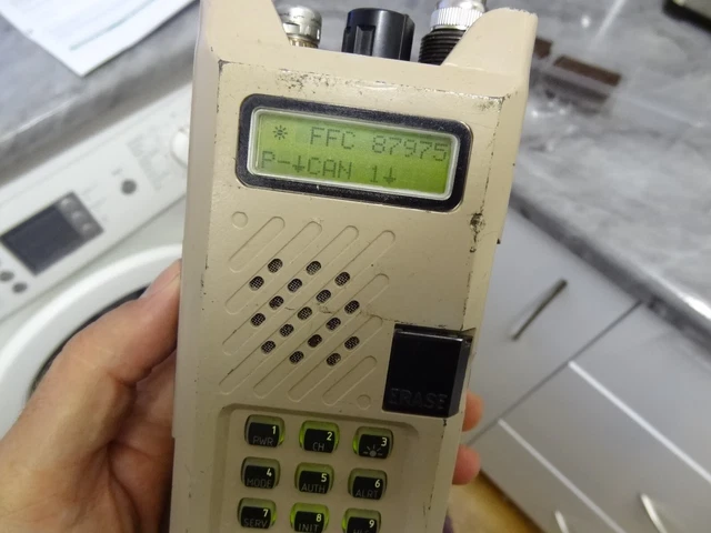 MILITARY TRANSCEIVERS THOMSON-CSF Handheld Transceiver VHF 30 - 88 Mhz ...