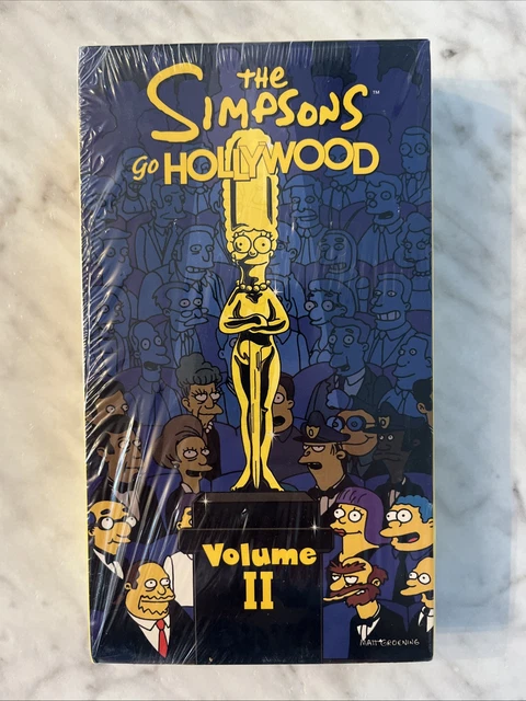 THE SIMPSONS GO Hollywood Volume II 2 (VHS, 1999) BRAND NEW & SEALED ...