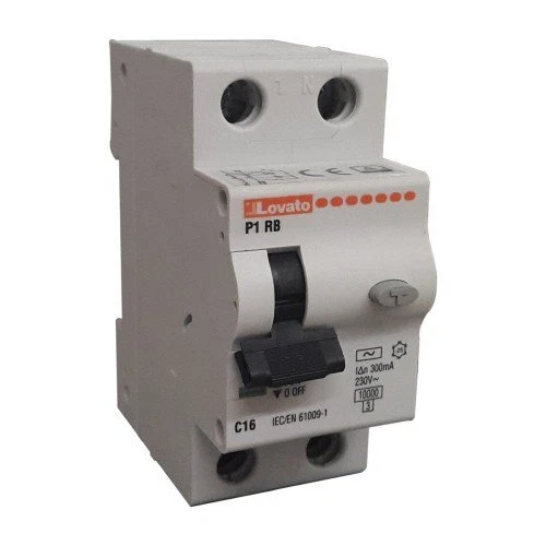 INTERRUTTORE MAGNETOTERMICO DIFFERENZIALE Lovato 1P+N 16A EUR 99,42 - PicClick FR