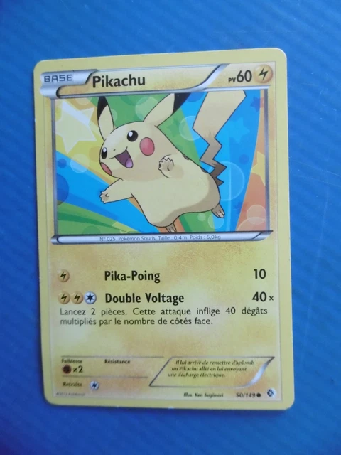 Carte Pokemon Pikachu 60 Pv ZU VERKAUFEN! - PicClick DE Carte Pokemon Pikachu 60 Pv ZU VERKAUFEN! - PicClick DE
