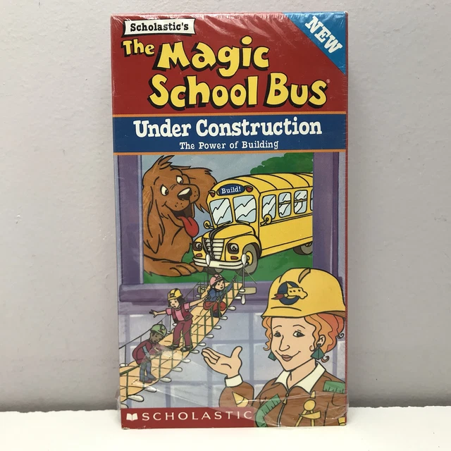THE MAGIC SCHOOL Bus Under Construction VHS Video Tape PBS Kids BUY 2 ...