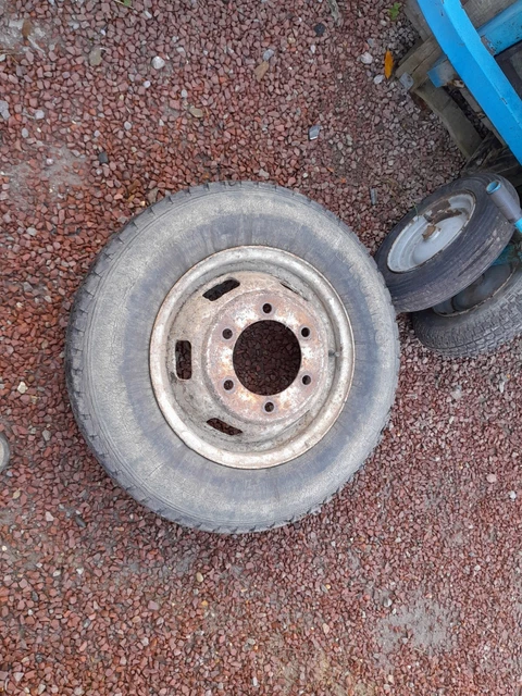 FORD TRANSIT STEEL Wheel Rim 15 Inch 6 Stud Smiley MK4 Mk5 tipper Van £ ...