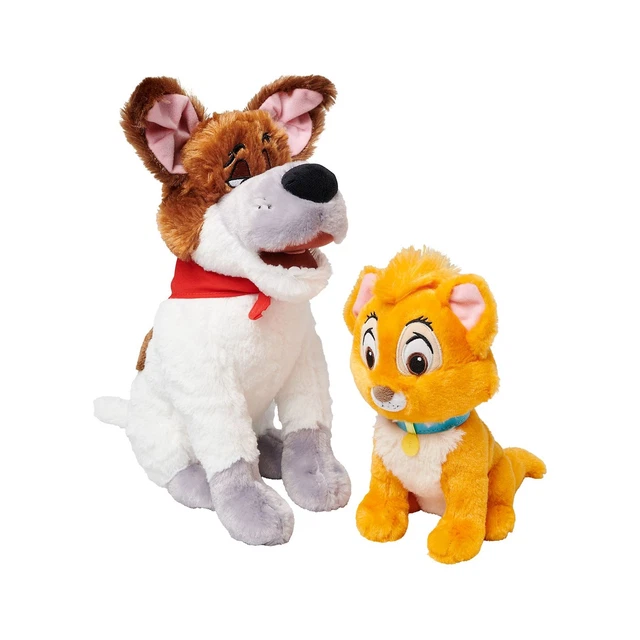 DISNEY OLIVER AND Dodger Soft Toys Oliver & Company Disney100 Kids ...