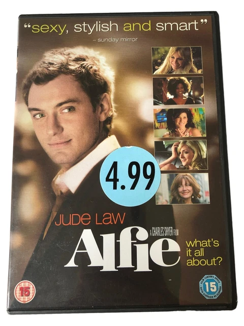 ALFIE DVD ROMANTISCHE Komödie Jude Law Sienna Miller Charles Shyer Film ...