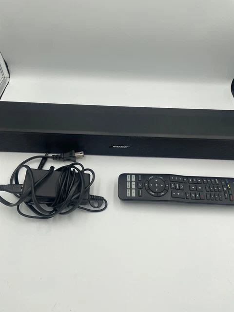 BOSE SOUNDBAR MODEL number 418775 with power chord and universal remote ...