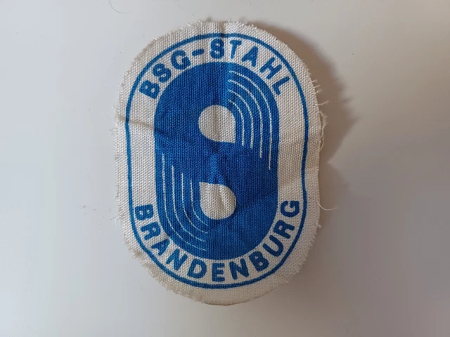 DDR AUFNÄHER PATCH BSG Stahl Brandenburg DDR Oberliga EUR 12,00 ...