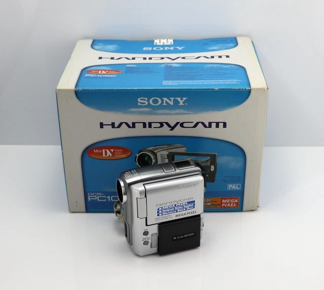 SONY HANDYCAM DCR-PC109E Camcorder Boxed Mini Dv Digital Tape Video ...