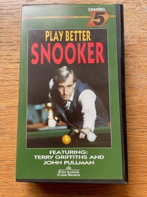 PLAY BETTER SNOOKER BBC VHS Video Tape Terry Griffiths John Pullman ...