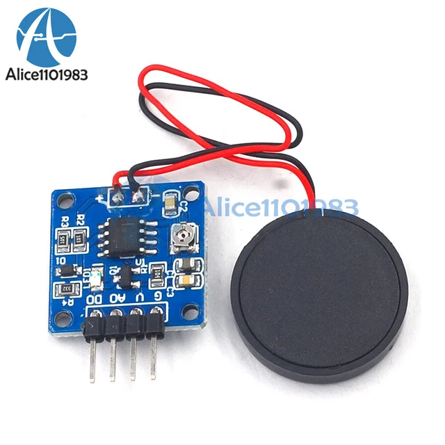 PIEZO SHEET PERCUSSION Vibration Shock Sensor Switch Module DC 5V $4.18 ...