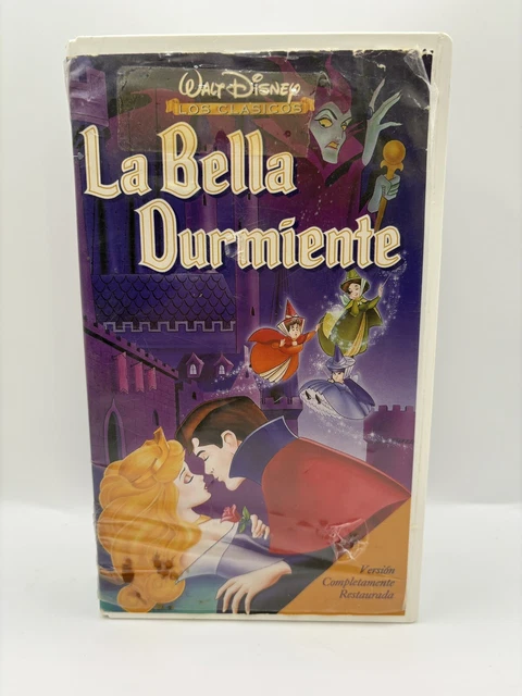 SLEEPING BEAUTY LA Bella Durmiente VHS Spanish Walt Disney 1959 £18.10 ...