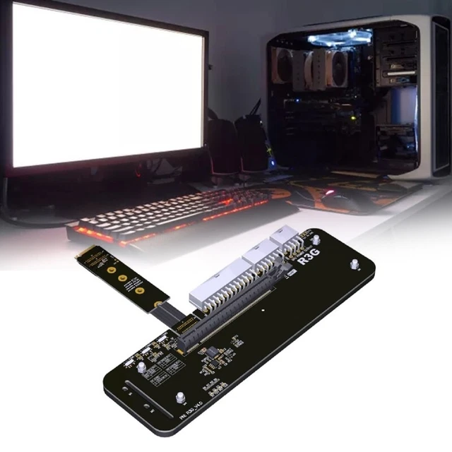 FOR NVME EXTERNAL Graphics Card Stand Bracket R43SG PCIE4.0x4 Risers ...