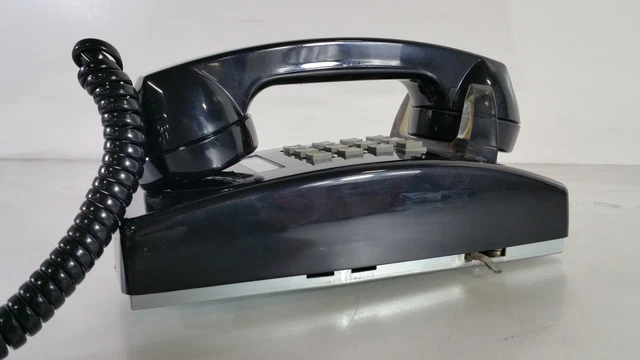 CORTELCO 2554 SINGLE-LINE Wall Set Telephone - Black £31.73 - PicClick UK