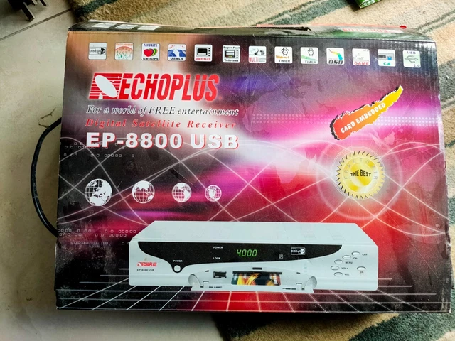ECHOPLUS EP-8800 DIGITAL satellite receiver £25.00 - PicClick UK