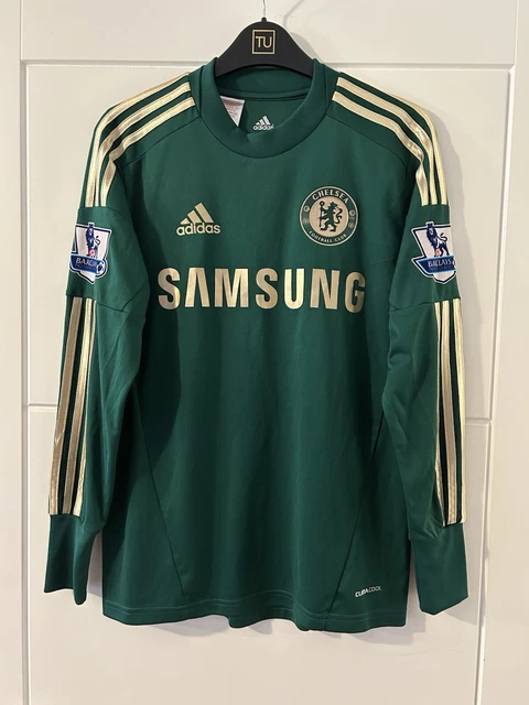 CHELSEA CHAMPIONS & Europa League Goalkeeper Jersey/shirt 2012-2013 ...