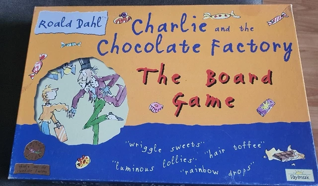 ROALD DAHL CHARLIE and the Chocolate Factory Family Board Game - 100% ...
