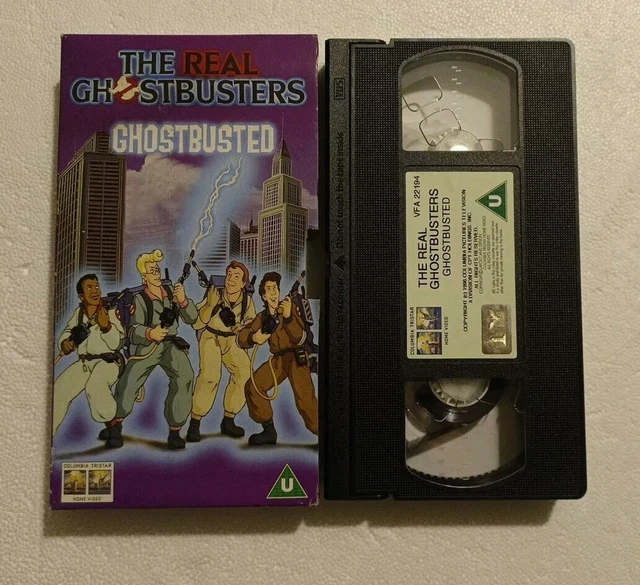 THE REAL GHOSTBUSTERS - Ghostbusted - PAL VHS Video Tape (H34) £8.99 ...